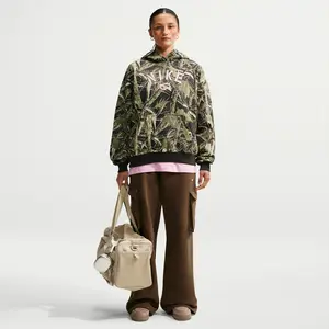 Nike Studio Fleece Medium Weight Oversized Pullover Hoodie