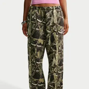 Nike Studio Fleece Weight High-rise Oversized Cuffed Pants