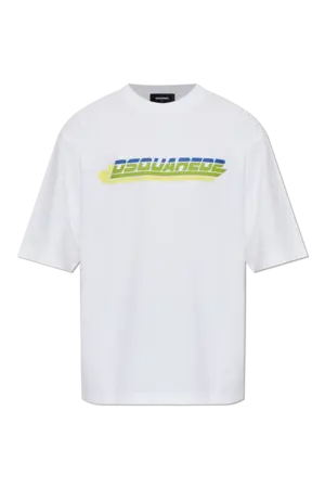 Dsquared2 Cotton T-shirt With Logo - White