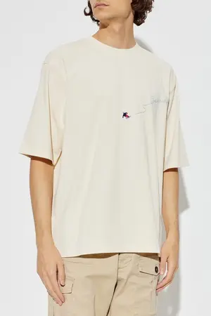 Dsquared2 Cotton T-shirt With Embroidered Logo