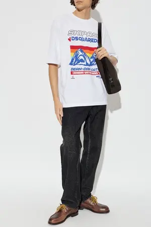 Dsquared2 Cotton T-shirt With Print