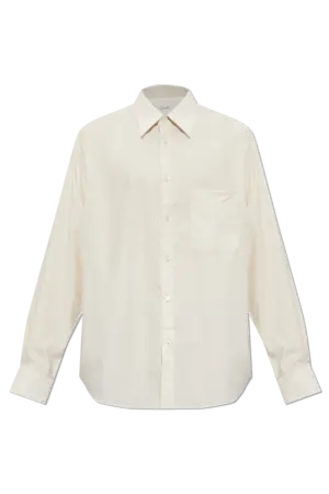 LEMAIRE Shirt With Pocket - Cream