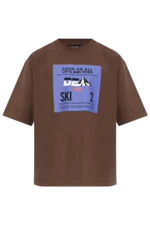 Dsquared2 Cotton T-shirt With Print