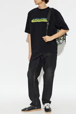 Dsquared2 Cotton T-shirt With Printed Logo