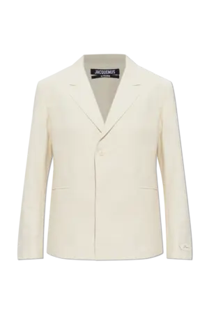 Jacquemus Cotton Blazer ‘veste - Cream