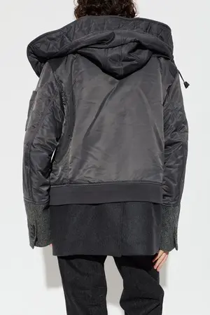 Dsquared2 Insulated Coat With Stand-up Collar