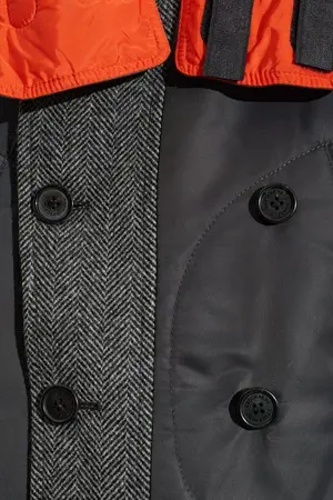 Dsquared2 Insulated Coat With Stand-up Collar