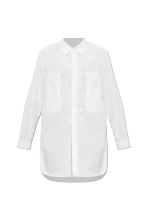 Yohji Yamamoto Oversize' Shirt - White