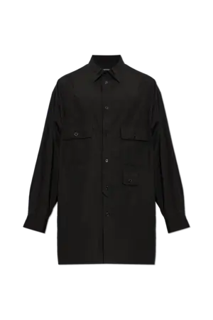 Yohji Yamamoto Shirt With Pockets - Black