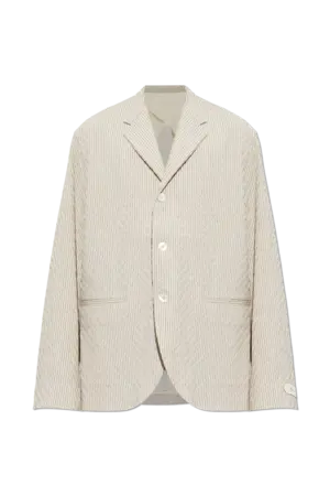 Jacquemus Veste’ Blazer With Single Vent - Cream