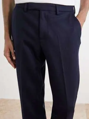 Sunspel Straight-leg Wool Trousers