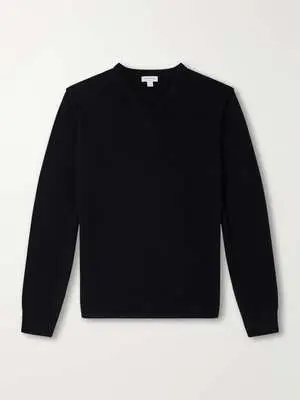Sunspel Cashmere V-neck Sweater
