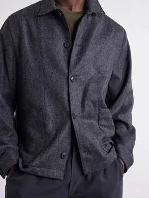 Sunspel Wool-twill Jacket