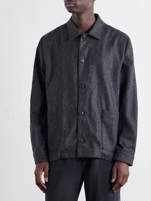 Sunspel Wool-twill Jacket