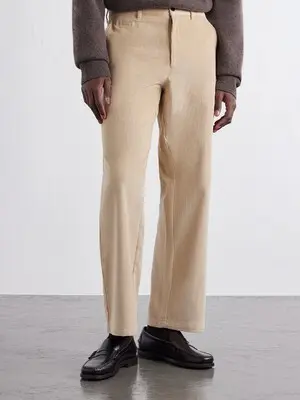 Portuguese Flannel Straight-leg Corduroy Trousers