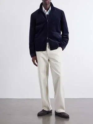 Sunspel Cotton-blend Corduroy Blouson Jacket