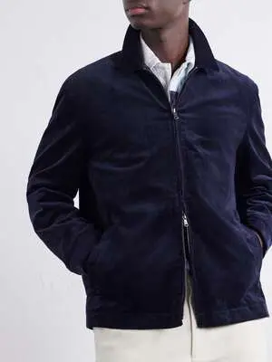 Sunspel Cotton-blend Corduroy Blouson Jacket