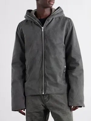 Rick Owens Cotton-canvas Blouson Jacket