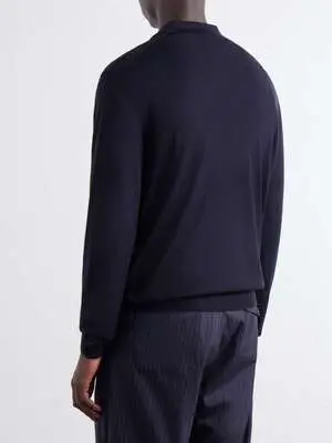 SLOWEAR Zanone Slim-fit Flexwool Polo Shirt