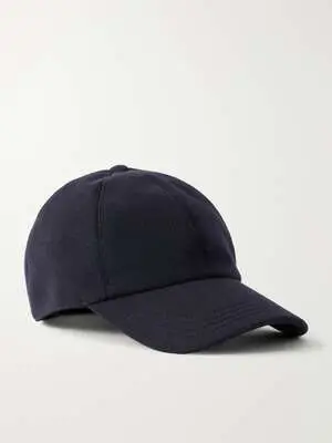 SLOWEAR Zanone Flexwool Wool-blend Cap - Blue