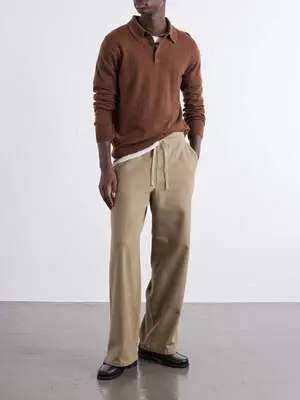 Sunspel Cashmere Polo Shirt
