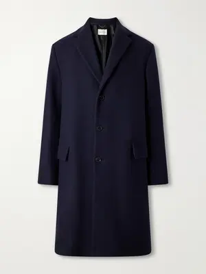 Dries Van Noten Wool-blend Coat - Blue