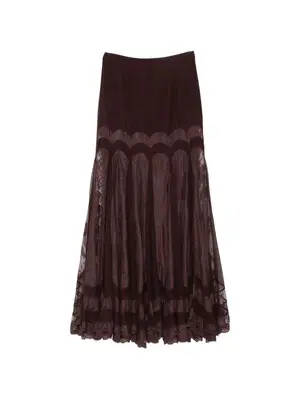 Zimmermann Valiant Silk Maxi Skirt