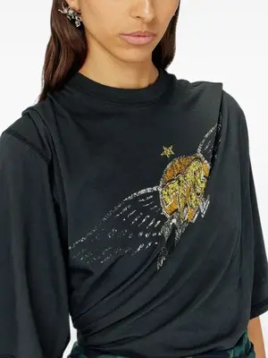 DIESEL® Graphic Print T-shirt Bodysuit
