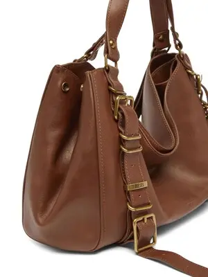 DIESEL® D-one Medium Leather Handbag