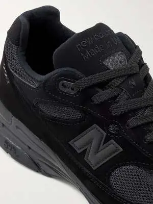 NEW BALANCE 993 Suede And Mesh Sneakers