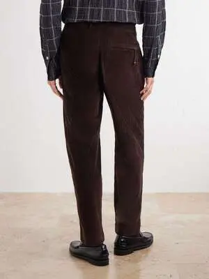 Folk Straight-leg Corduroy Trousers