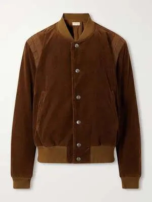Dries Van Noten Cotton-corduroy Bomber Jacket