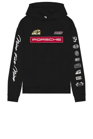 PORSCHE X Revolve Graphic Hoodie - Black Multi