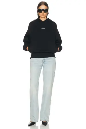 Dolce & Gabbana Relaxed Fit Logo Detail Jersey Sweatshirt