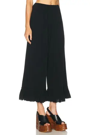 Chloé Frill Hem Pant