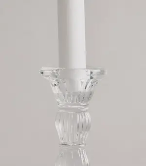 Harrods Glass Candlestick Holder