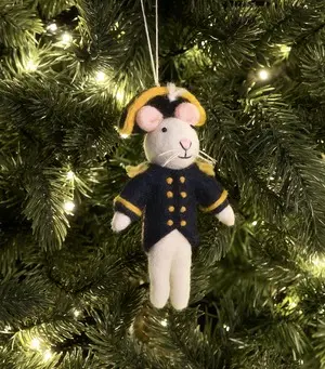 Harrods Admiral Mouse Tree Decoration