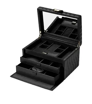Wolf Medium Lauren Jewellery Box