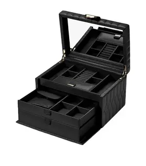 Wolf Medium Lauren Jewellery Box