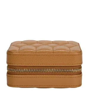 Wolf Lauren Travel Jewellery Case - Brown