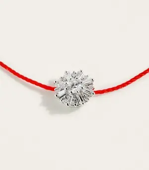 REDLINE White Gold And Diamond Sol Soleil Bracelet
