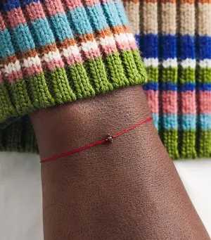 REDLINE Yellow Gold And Ruby Shiny Rubis Bracelet