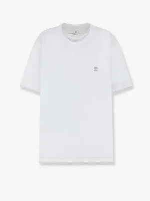 Brunello Cucinelli Cotton Tshirt - White