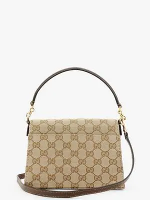Gucci Horsebit Duomo Gg Canvas Handbag
