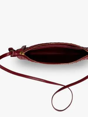 Bottega Veneta Piccolo Intrecciato Clutch With Shoulder Strap