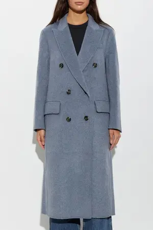 Rag & Bone Double-breasted Wool Cashmere Blend Coat
