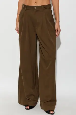 GESTUZ Gzstacy Pleated Wide Leg Trousers