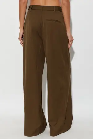 GESTUZ Gzstacy Pleated Wide Leg Trousers