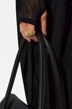 Jacquemus Herisson Ring In Tone Metal