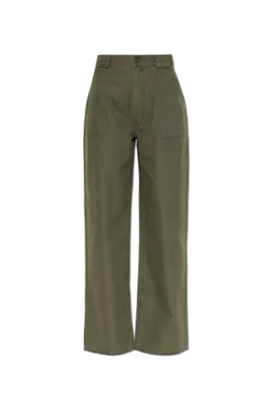 ANINE BING Grayson Wide-leg Trousers